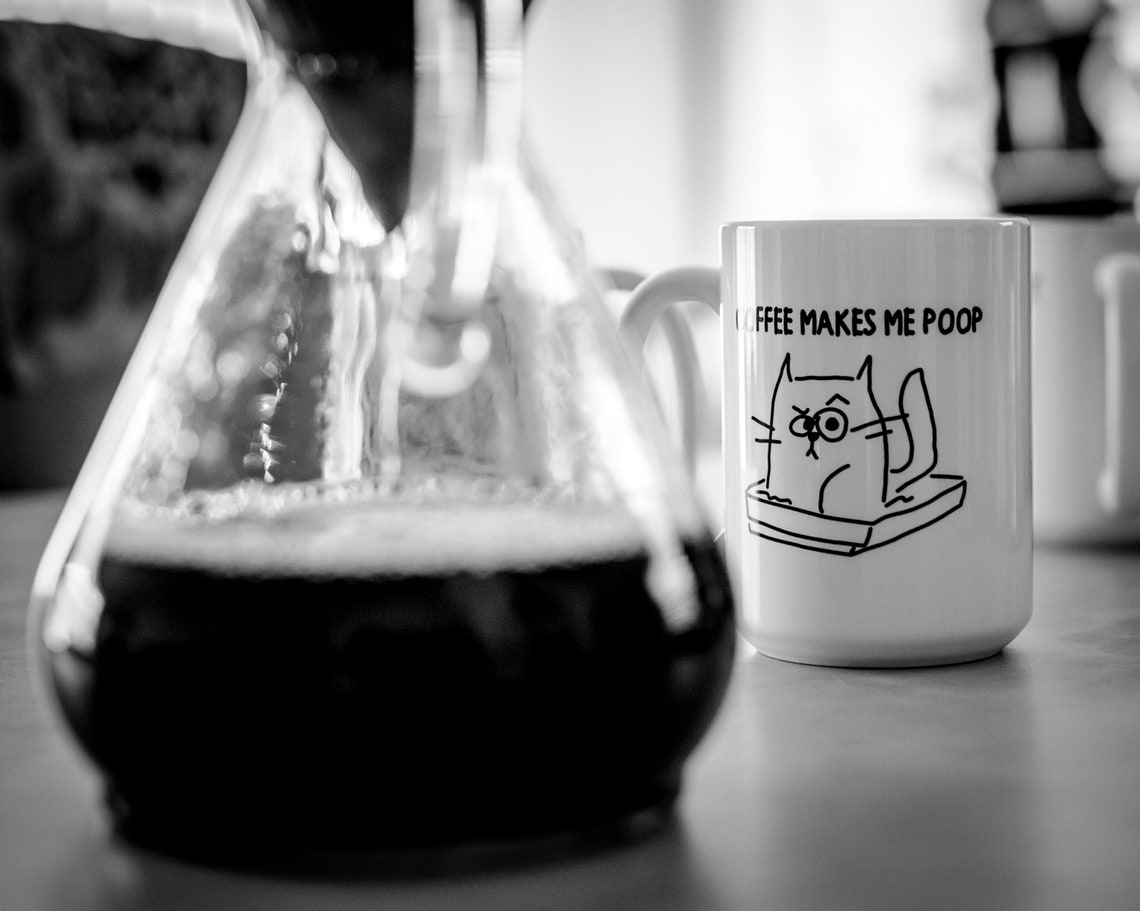 Funny Cat Mug Coffee Makes Me Poop Cup Funny Mugs for Cat - Etsy