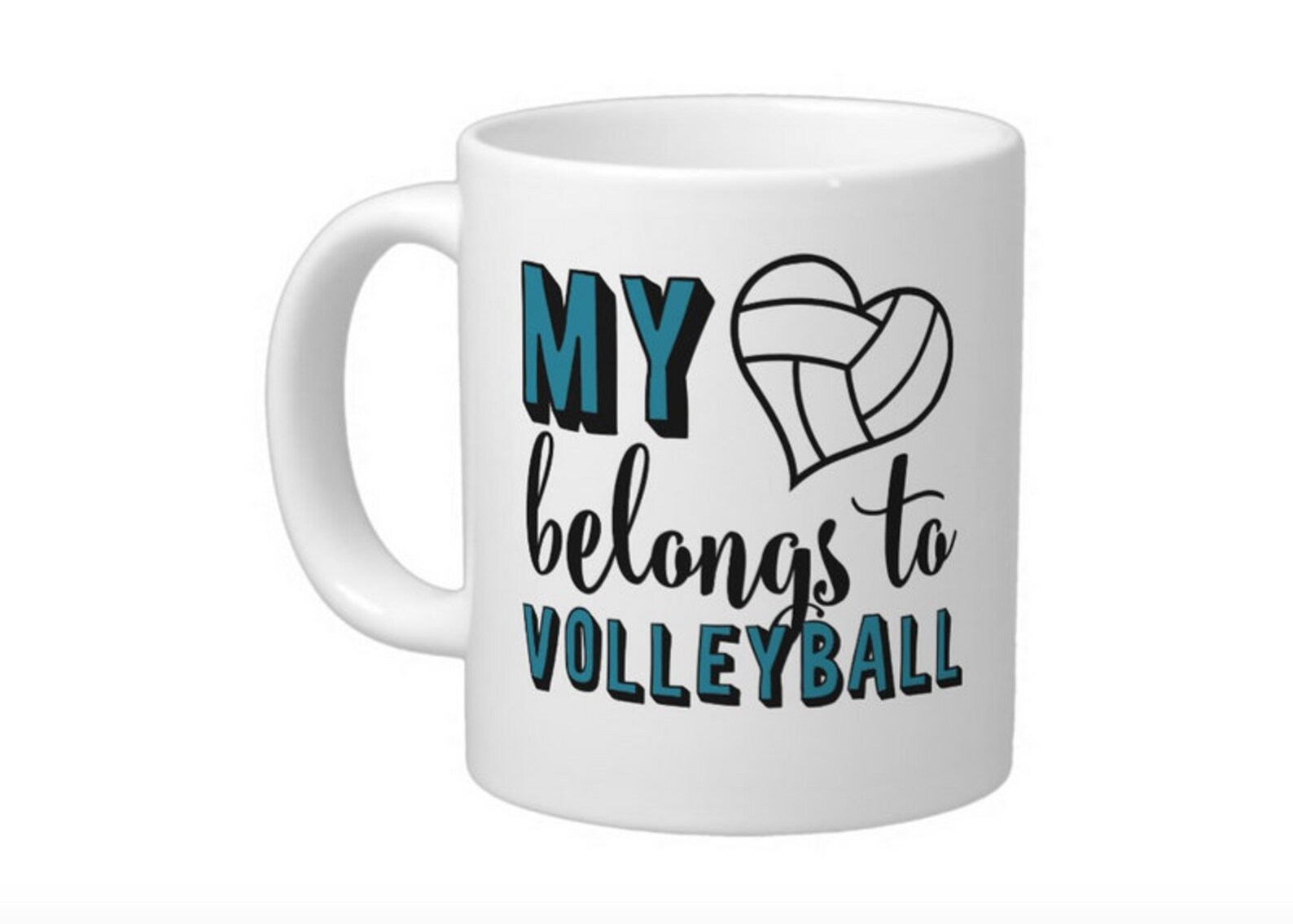 Volleyball Coffee Mug, Personalized Photo Mug, Volleyball Gift for Team ...