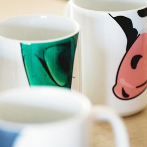 Cartoon Cow Snout Mug - Etsy