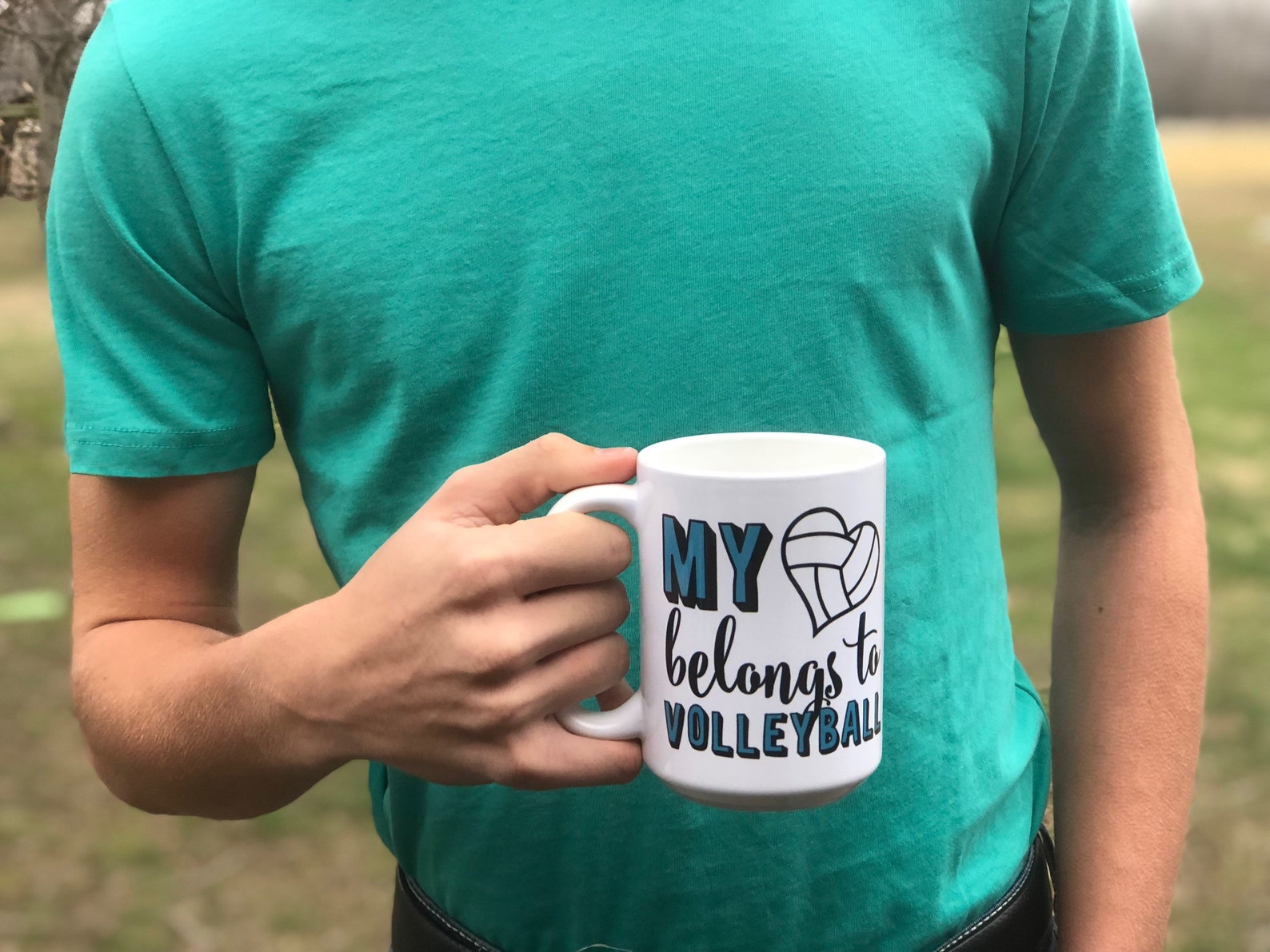 Volleyball Coffee Mug, Personalized Photo Mug, Volleyball Gift for Team ...