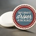 Worst Driver Award Car Coaster, Funny Gift, Sandstone Coasters Set of 2 ...