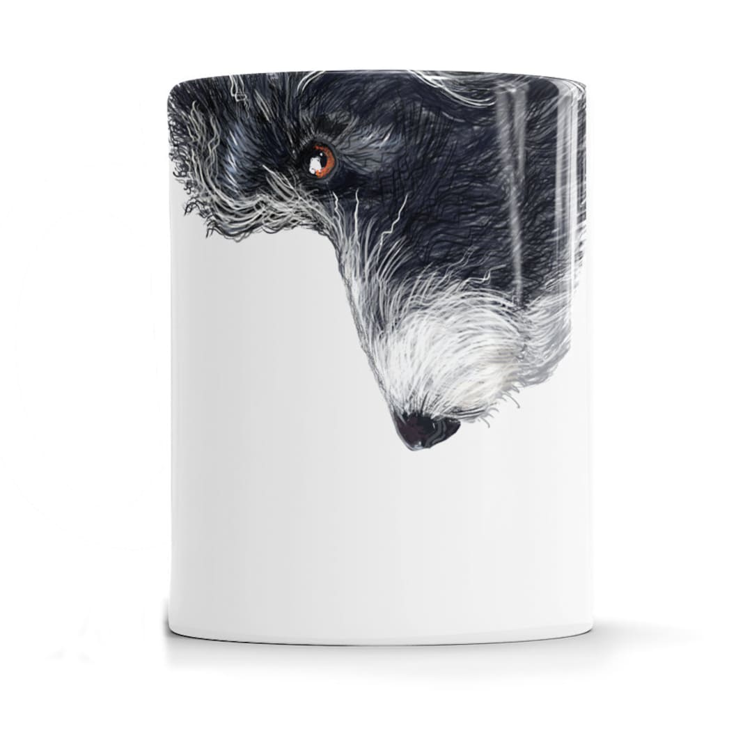 Black and White Aussie Doodle™ by Snout Mugs®, Funny Mug - Etsy