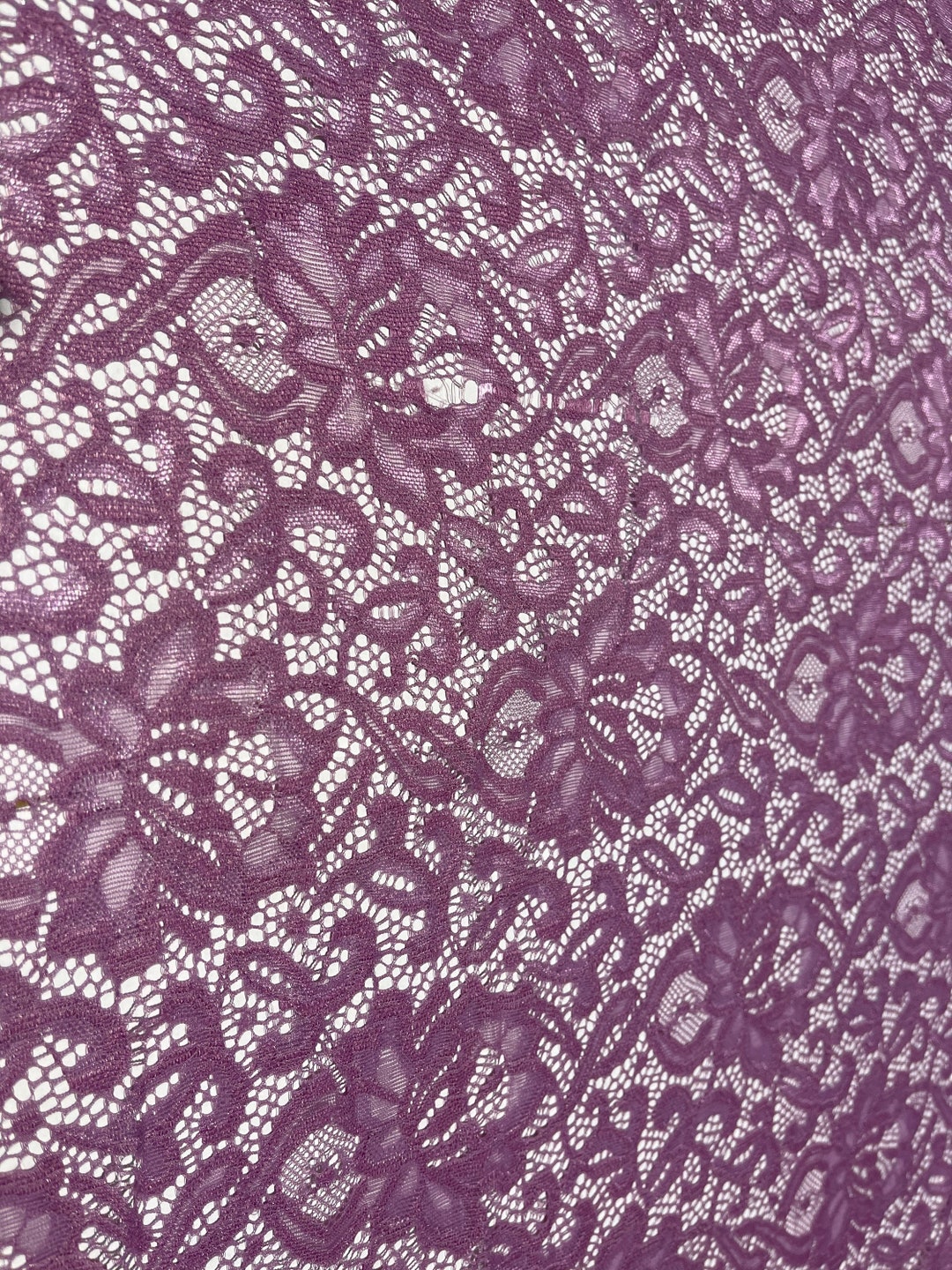 Fabricla Nylon Spandex Scallop Pattern Lace Fabric by - Etsy