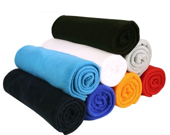 Sunflowers Anti-pill Premium Fleece Fabric No Sew Throw Kit - Etsy