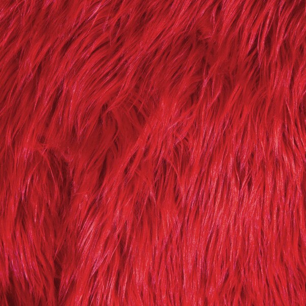 Red Faux Fur - Etsy