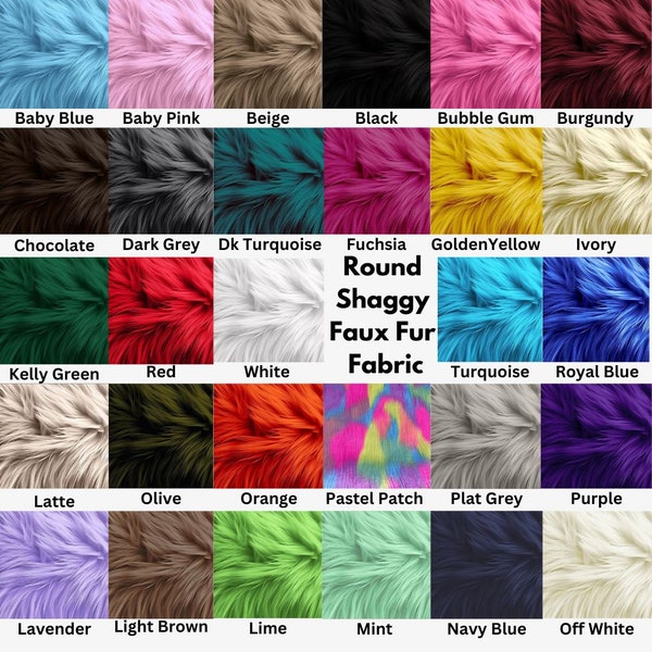 Faux Fur Fabric - Etsy