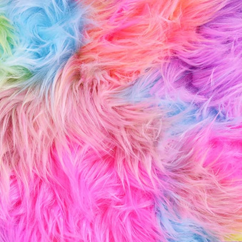 Fabricla Shaggy Faux Fur Fabric Use Fake Fur Fabric for DIY - Etsy