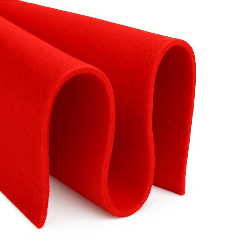 Fabricla 3.2mm Thick Felt Fabric - Soft, Durable, 60” Wide | Ideal for ...