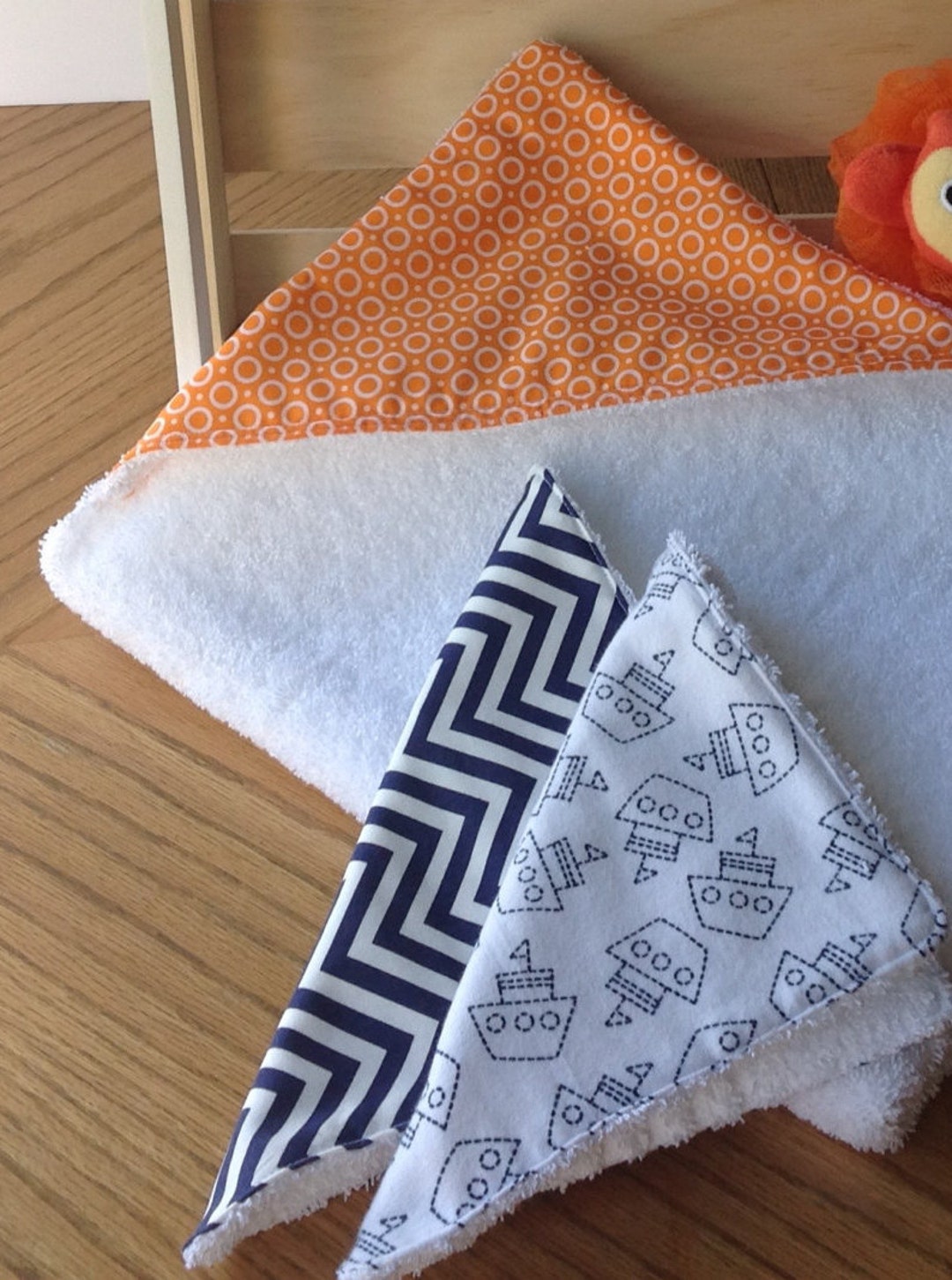Baby Hooded Towel PATTERN - Easy Hooded Towel Tutorial - DIY PDF ...