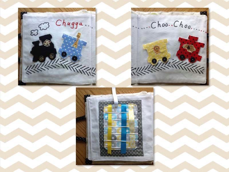 Quiet Book PATTERN Activity Book Tutorial PDF Busy Book | Etsy