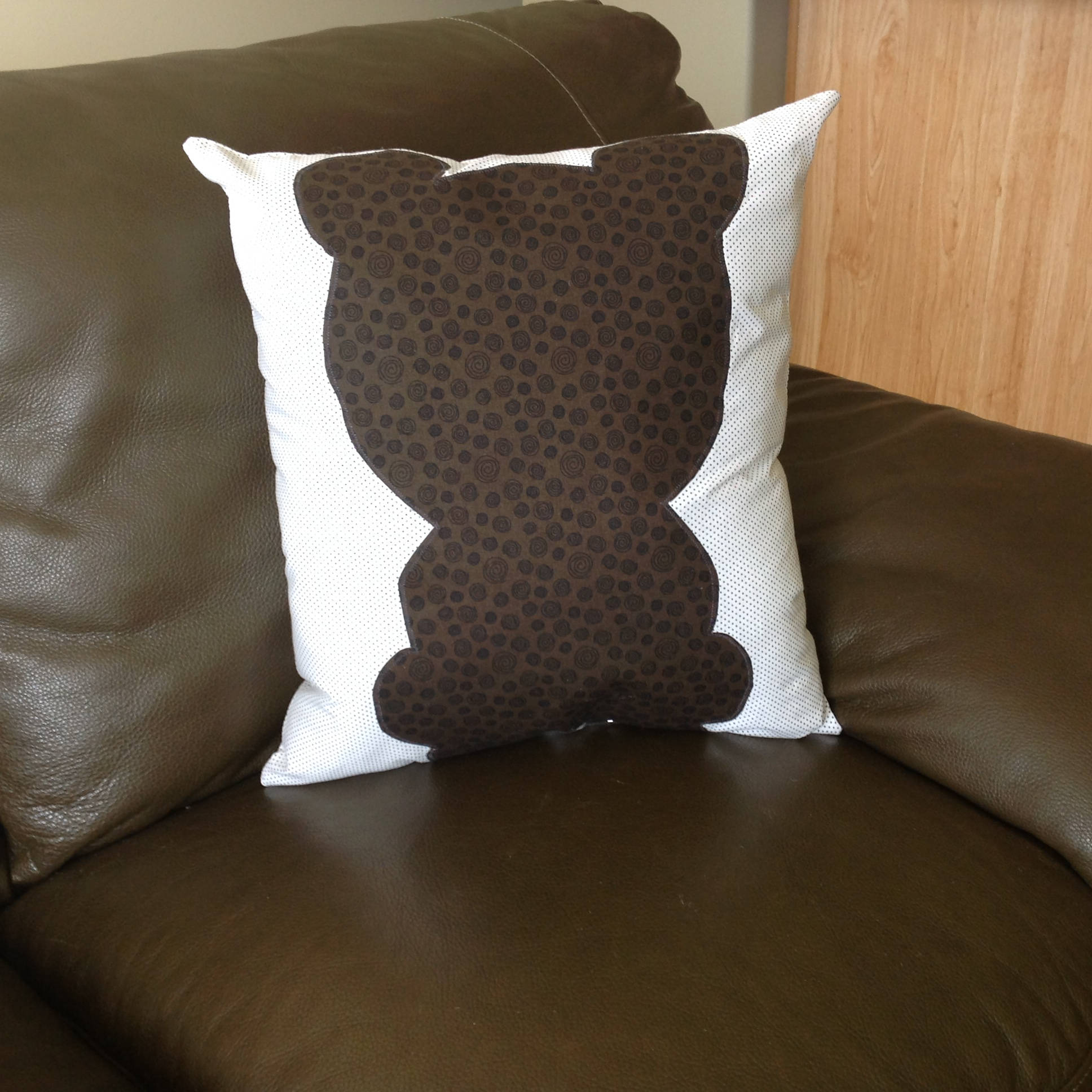 Woodland Animal Applique PATTERN BEAR Pillow Pattern - Etsy