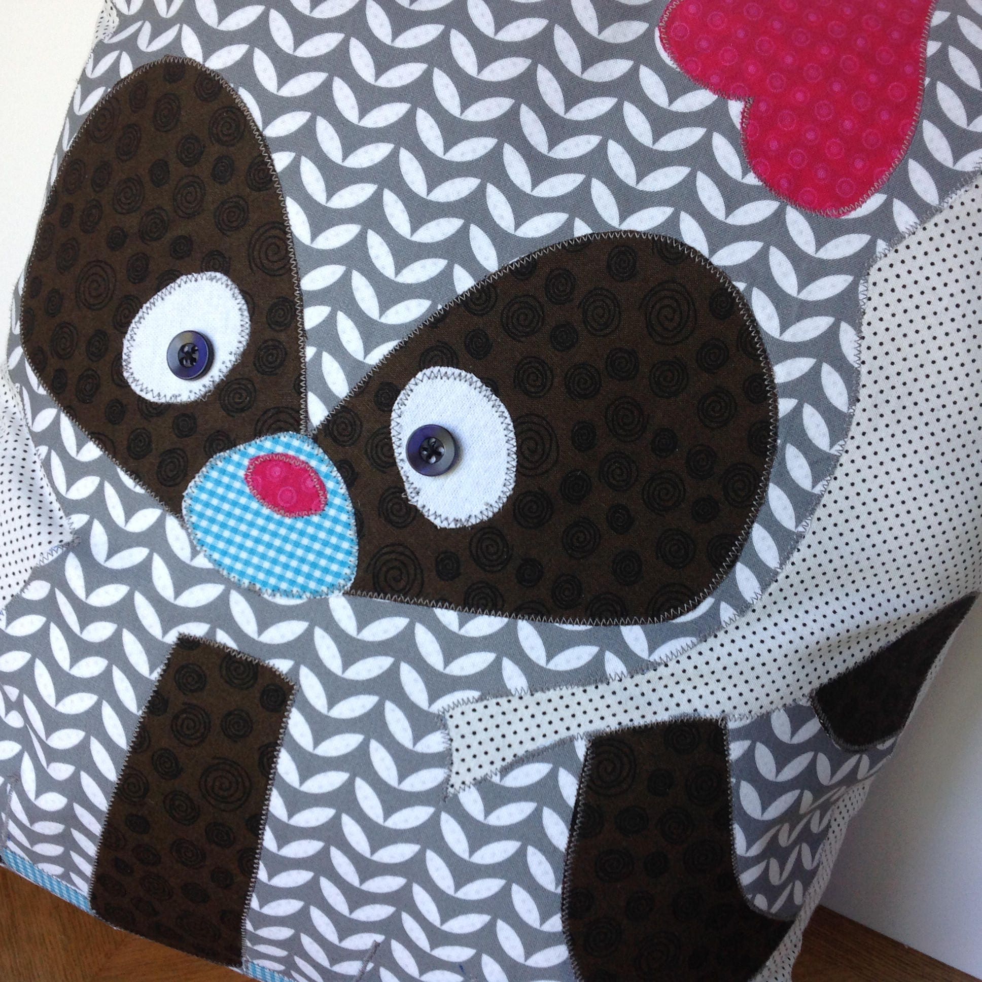 Woodland Animal Pillow Raccoon Pillow Toy Woodland - Etsy
