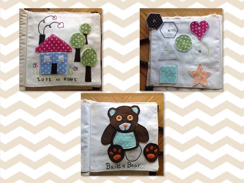 Quiet Book PATTERN Activity Book Tutorial PDF Busy Book | Etsy