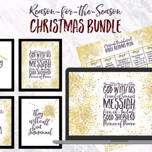 Reason-for-the-season Christmas Bundle | Wall Decor, Phone Wallpaper ...