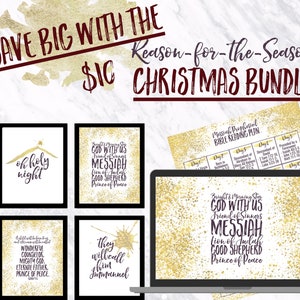 Reason-for-the-season Christmas Bible Reading Plan | Instant Download ...