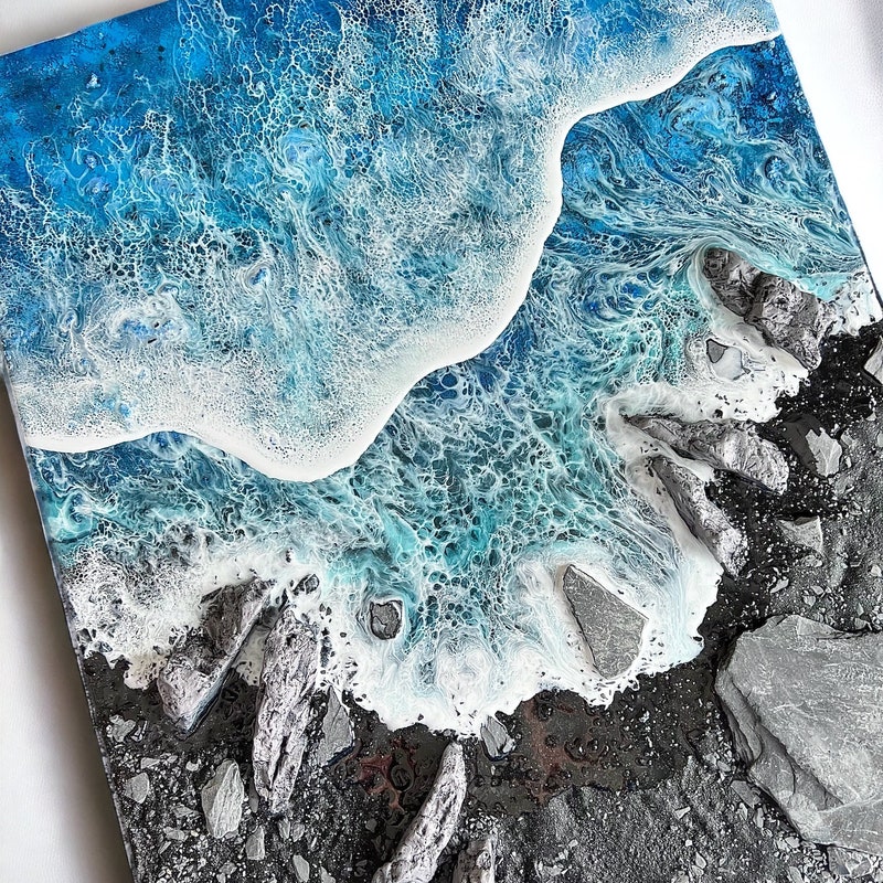 Epoxy Resin Wall Art - Etsy