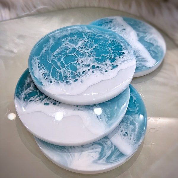 Resin Coasters - Etsy