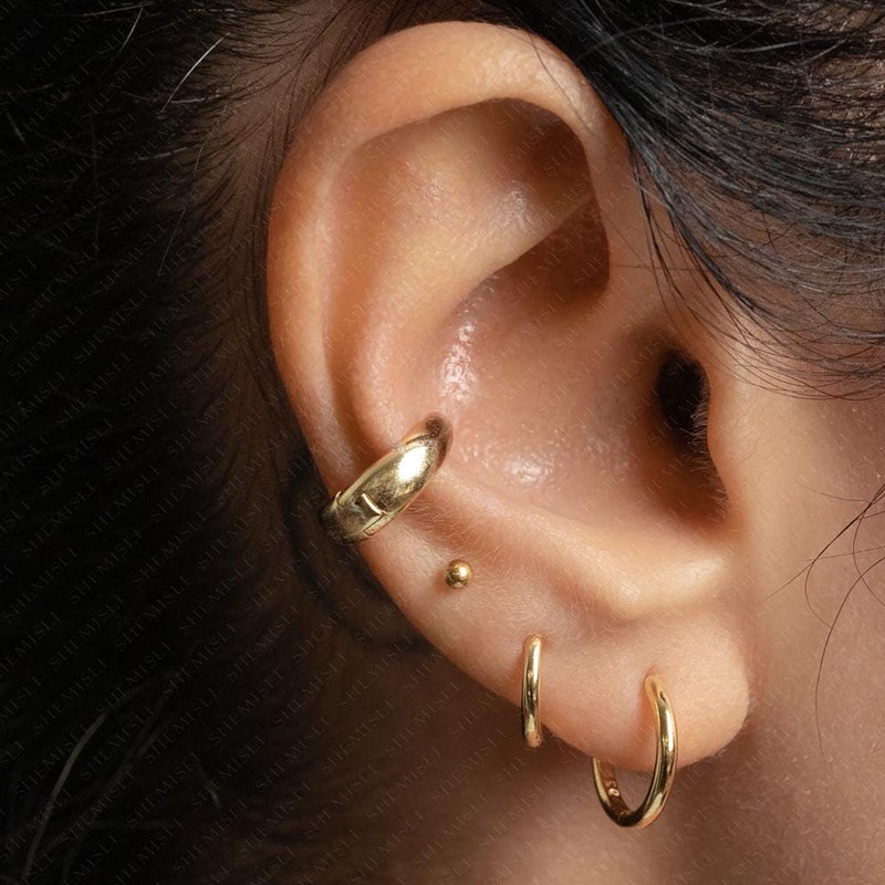 Conch Earrings - Etsy