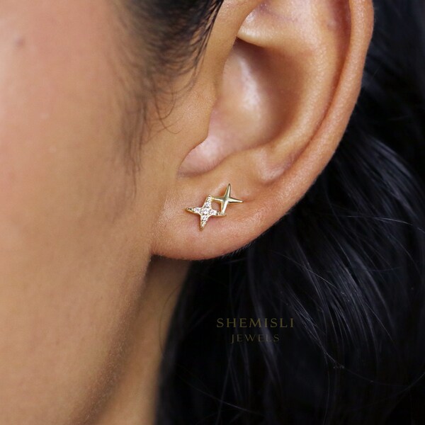 Little Star Earrings - Etsy