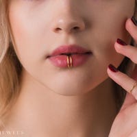 Lip Ring - Etsy