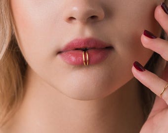 Lip Rings - Etsy