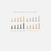 Push Pin Labret Backing, Threadless Flat Back, Minimalist Style, A ...