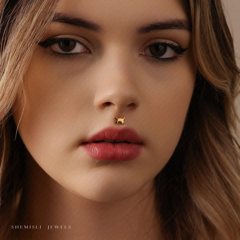 Cat Bite Piercing - Etsy