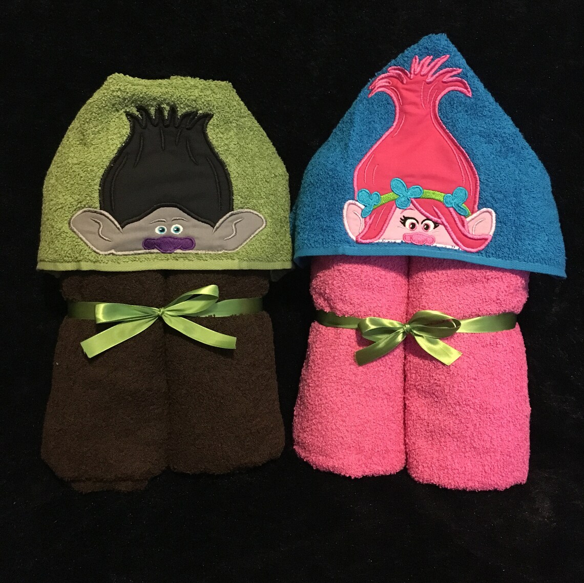 Troll Hooded Towels - Etsy