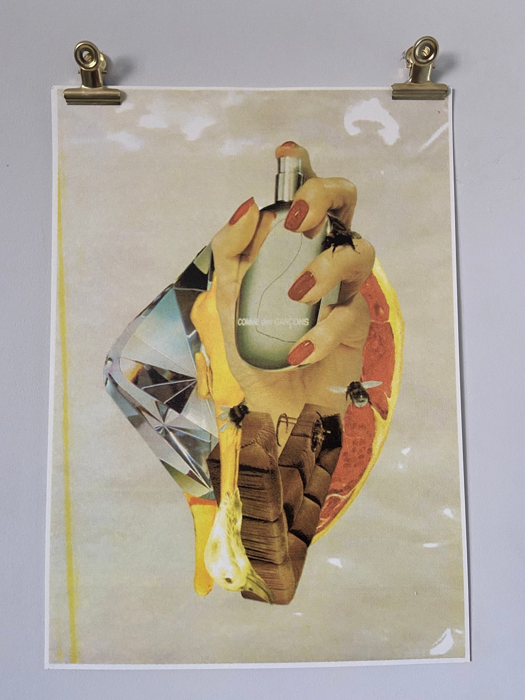 Limited Edition, 10 CMYK Screen Printed Collage - Etsy