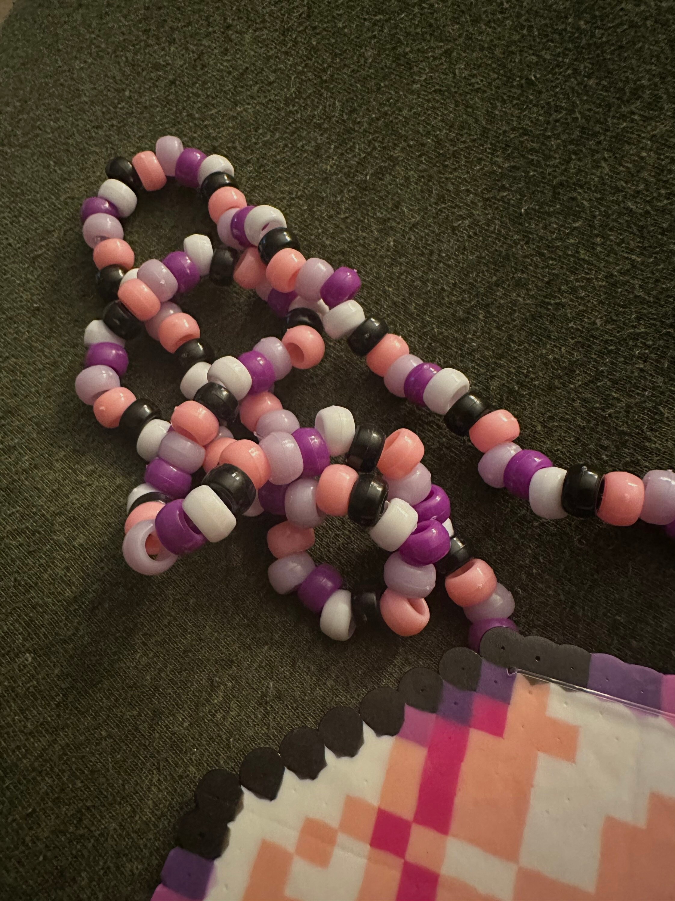 Skull Perler Necklace - Etsy