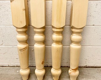 Farmhouse Table Legs | Etsy