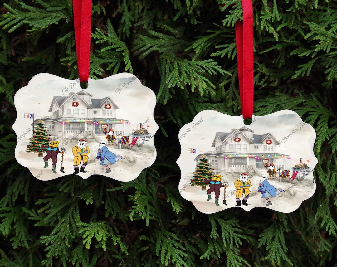 Christmas Ornaments, Design Newfoundland Mummer - Etsy