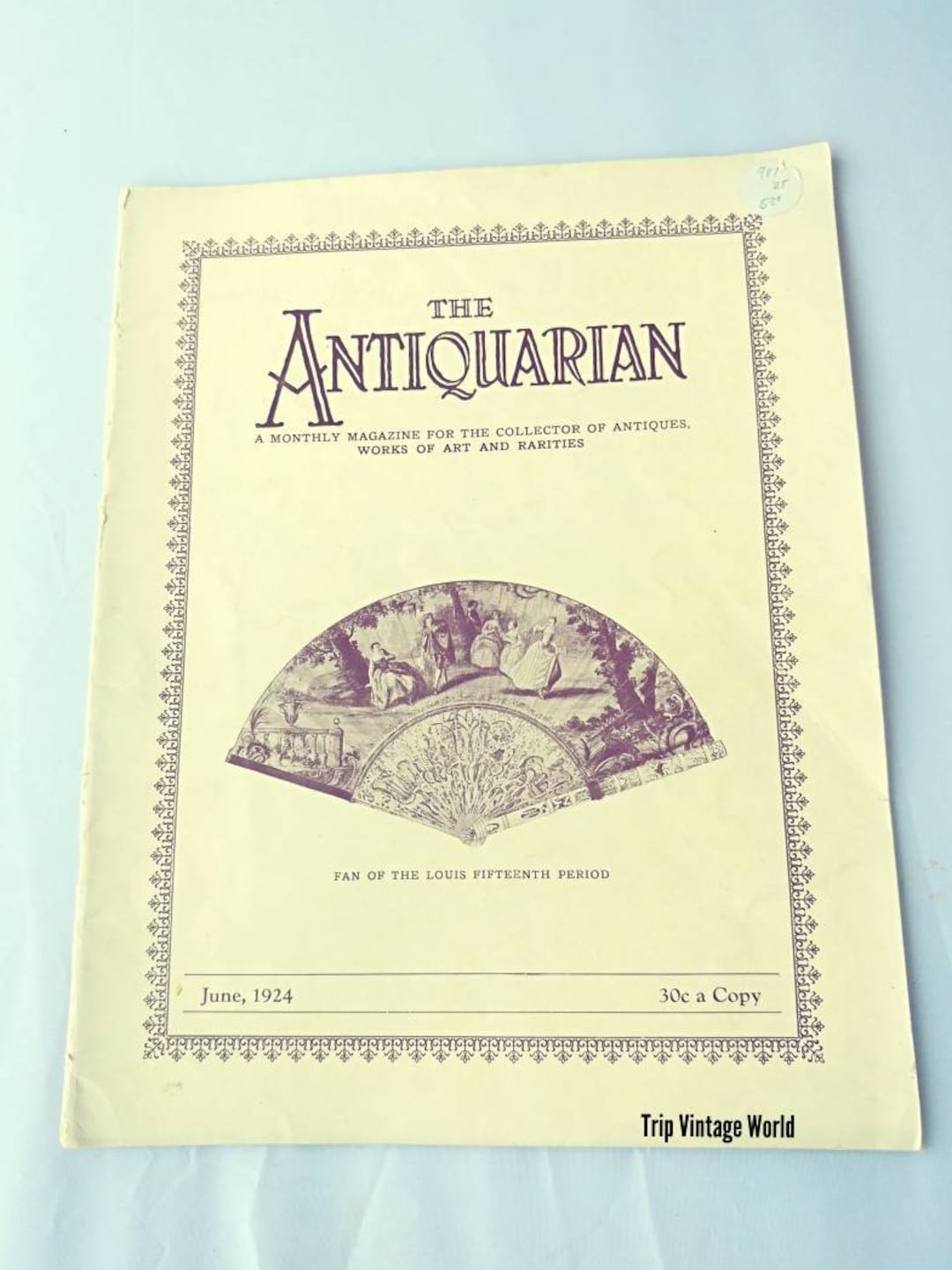 The Antiquarian Magazine for Collectors of Antiques Works of Art and ...