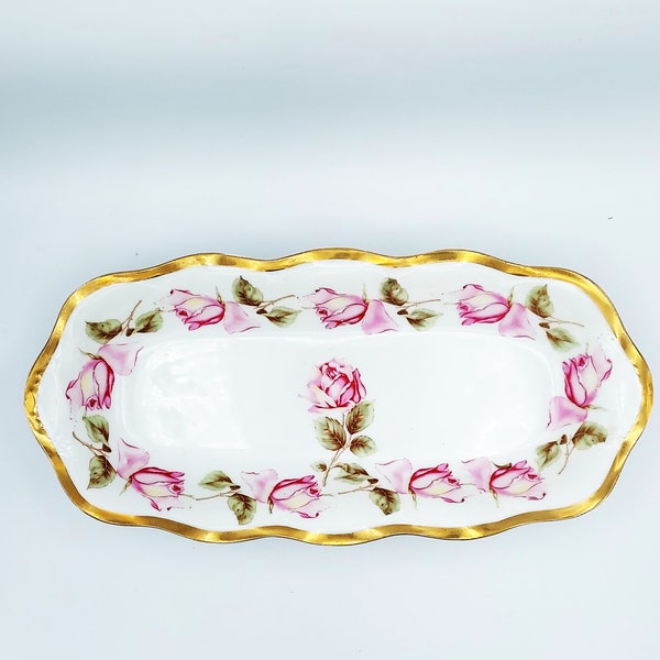 Antique China Dinnerware Sets Rose Pattern - Etsy