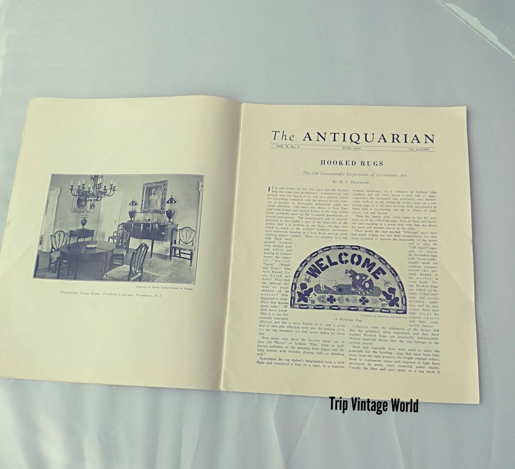The Antiquarian Magazine for Collectors of Antiques Works of Art and ...