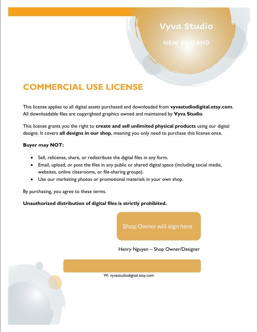 Commercial Use License for Laser Cut Files | One-time Purchase Covers ...