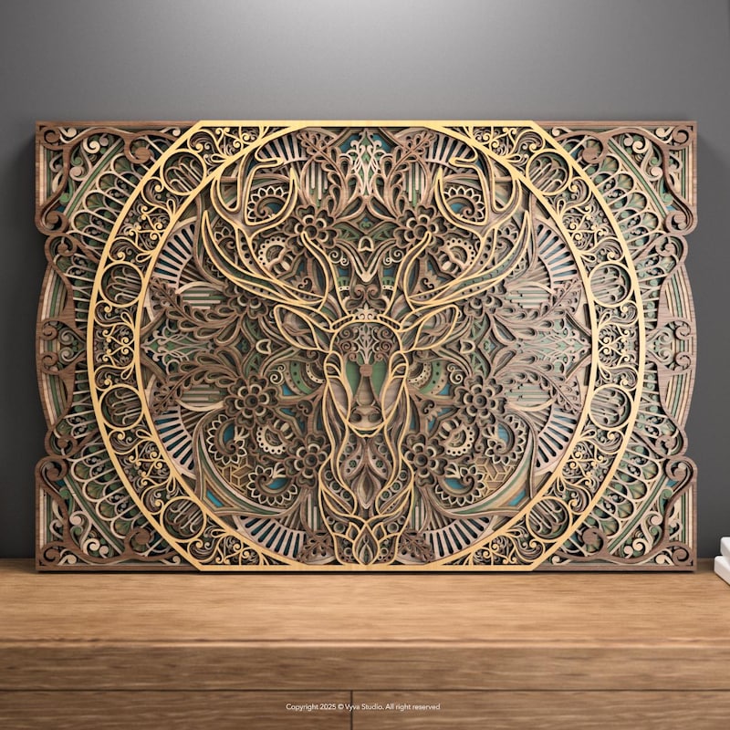 Laser Cut Forest File - Etsy