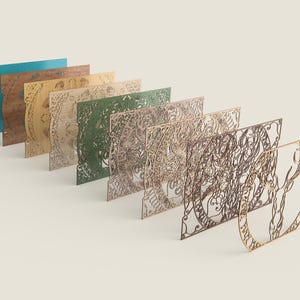 3D Layered Stag Laser Cut File: Mandala Deer Wall Art SVG (digital ...