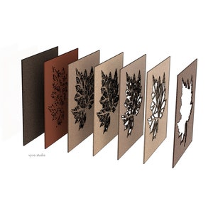 Maple Leaf – 3D Laser Cut Wall Art SVG | Intricate Botanical Leaf ...