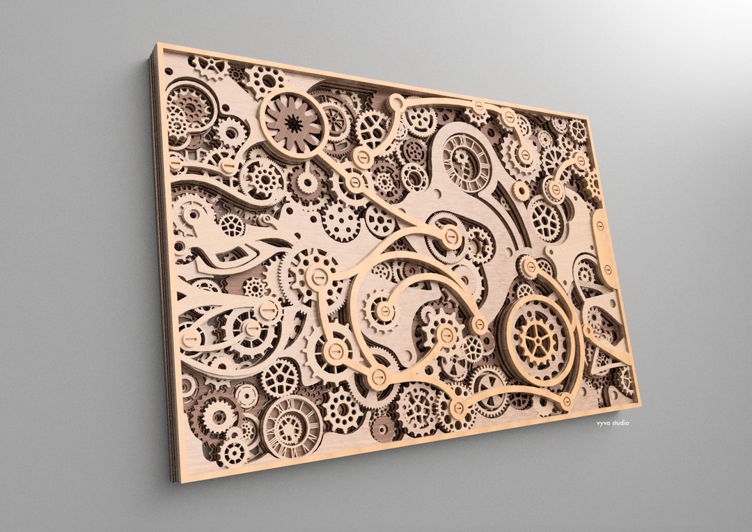 Laser Cut Files for Creating Decorative Multilayered Wall Art - Etsy Canada