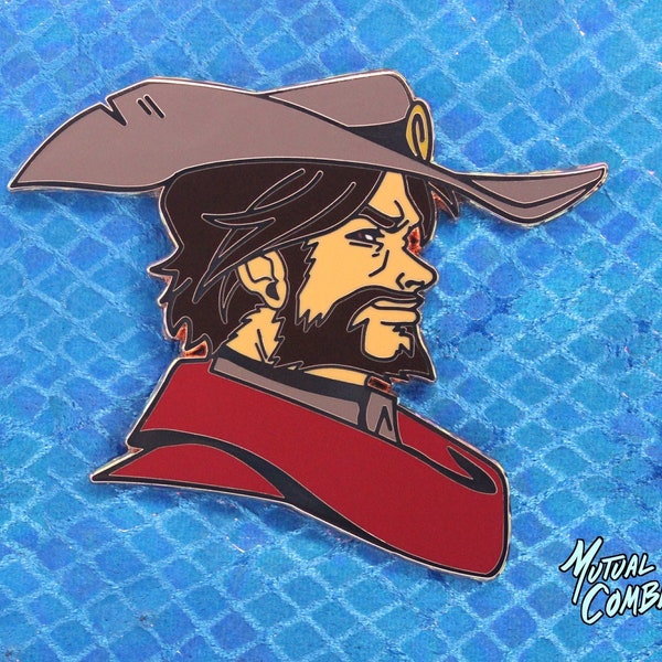 Overwatch Cassidy Sticker - Etsy UK