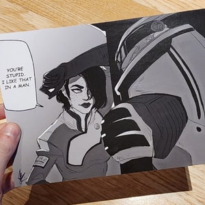 Mass Effect Shakarian Print - Etsy