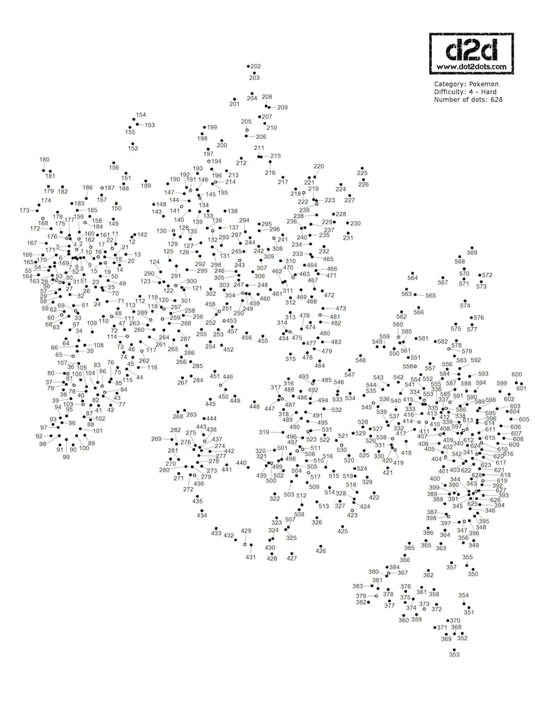 Pokemon Dot To Dots Complete Generation 1 151 Pokemon Etsy UK pokemon-dot-to-dots-complete-generation-1-151-pokemon-etsy-uk