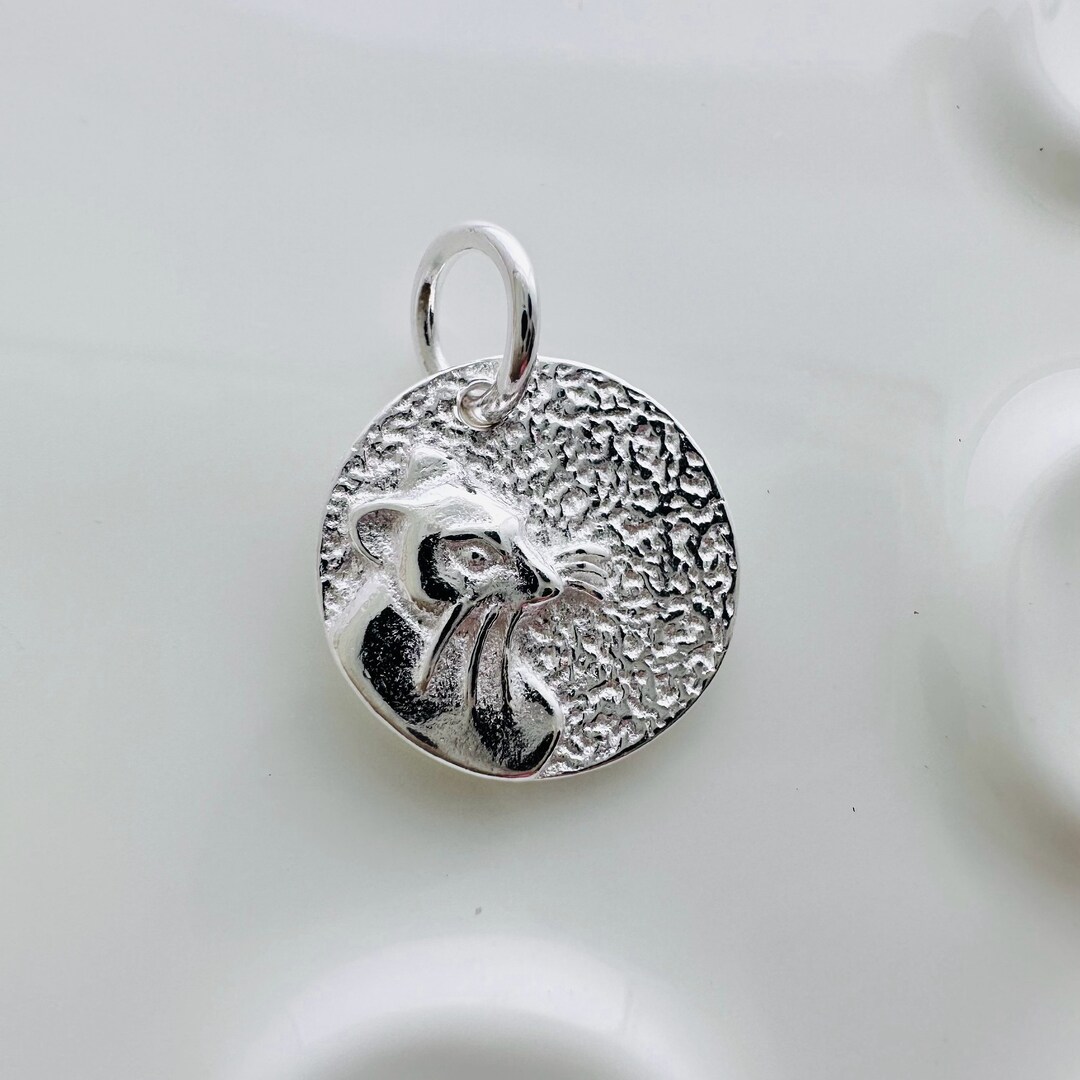 Solid Sterling Silver Mice Charm ,10x10mm, 1 Pcs - Etsy