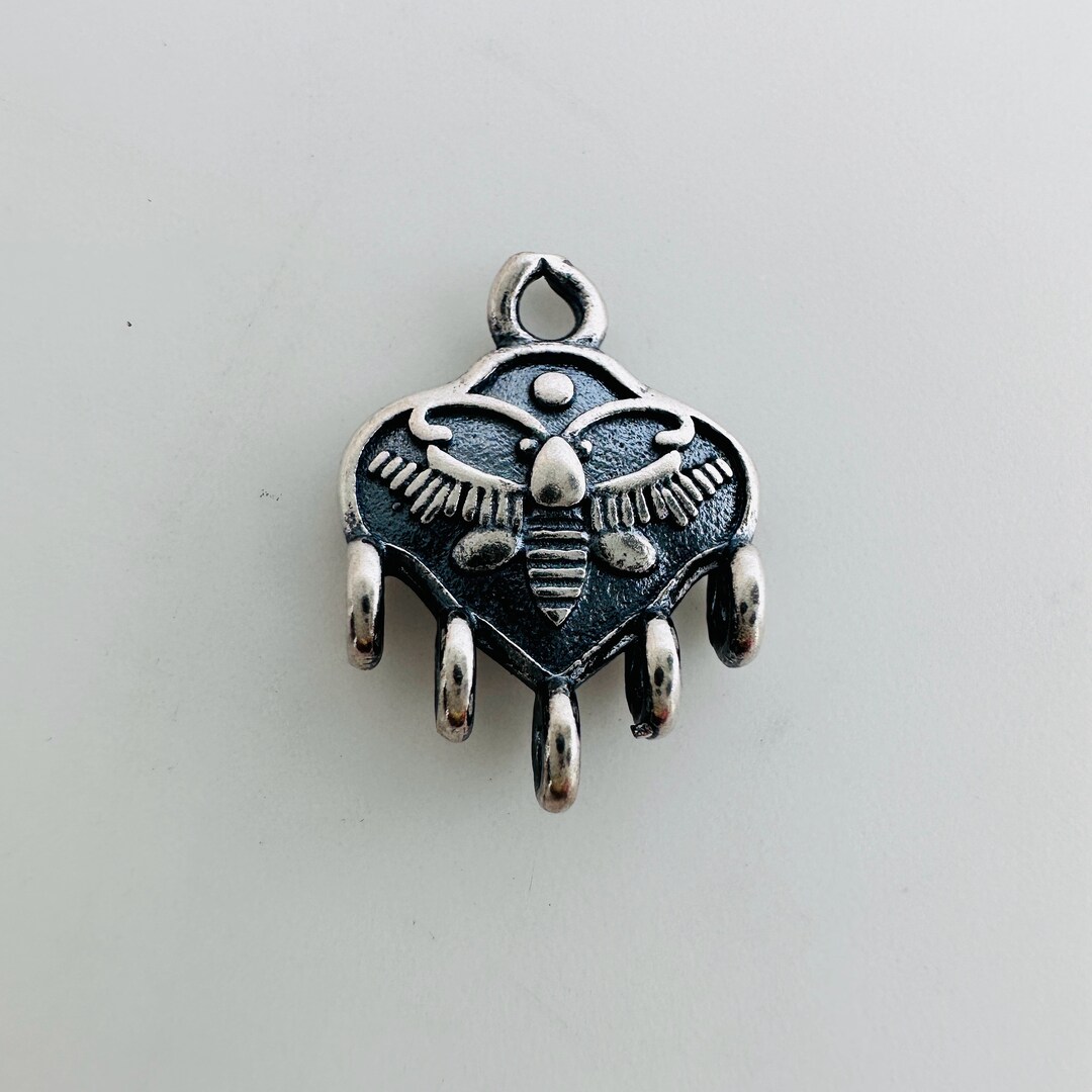 Solid Sterling Silver Bee Link , 12x9mm - Etsy