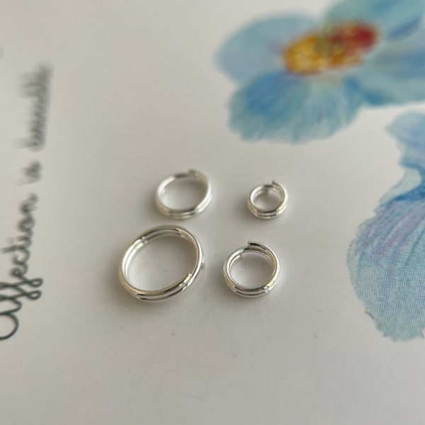 Double Loop Jump Ring - Etsy