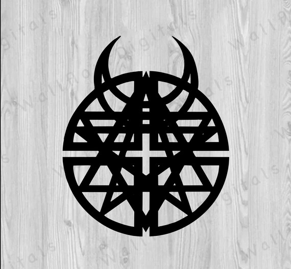 Disturbed Svg Disturbed Decal File Digital Download SVG | Etsy