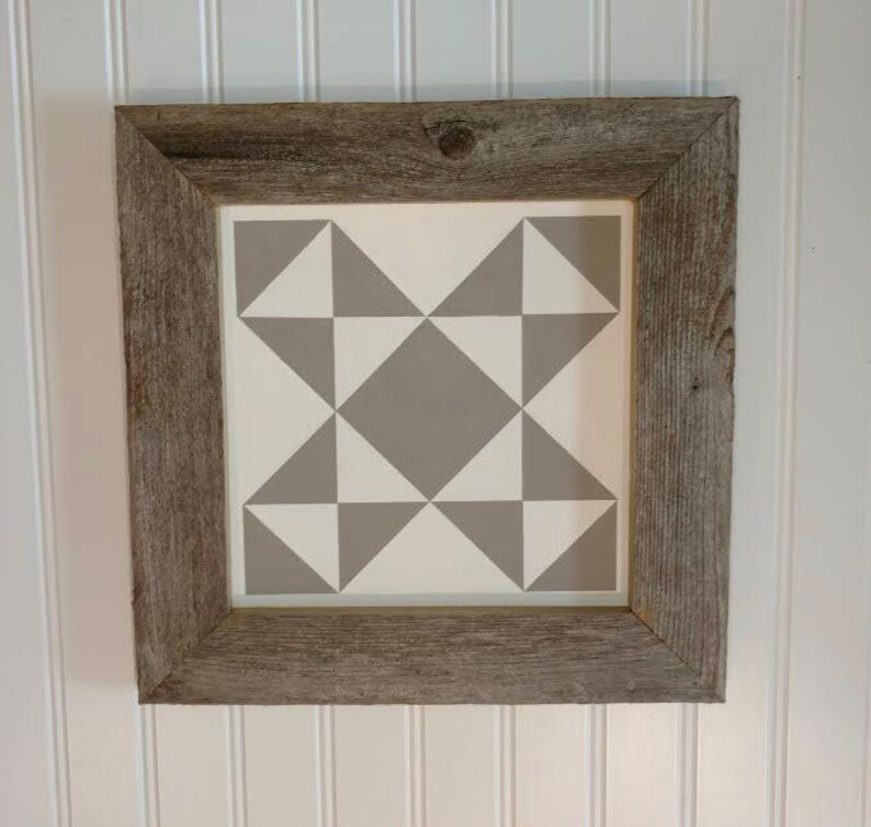 Barn Quilt Hand-painted 1'x1' - Etsy