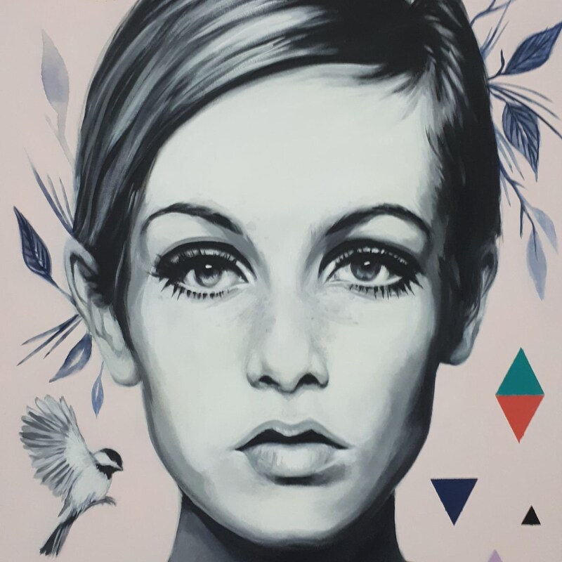 Twiggy Painting - Etsy