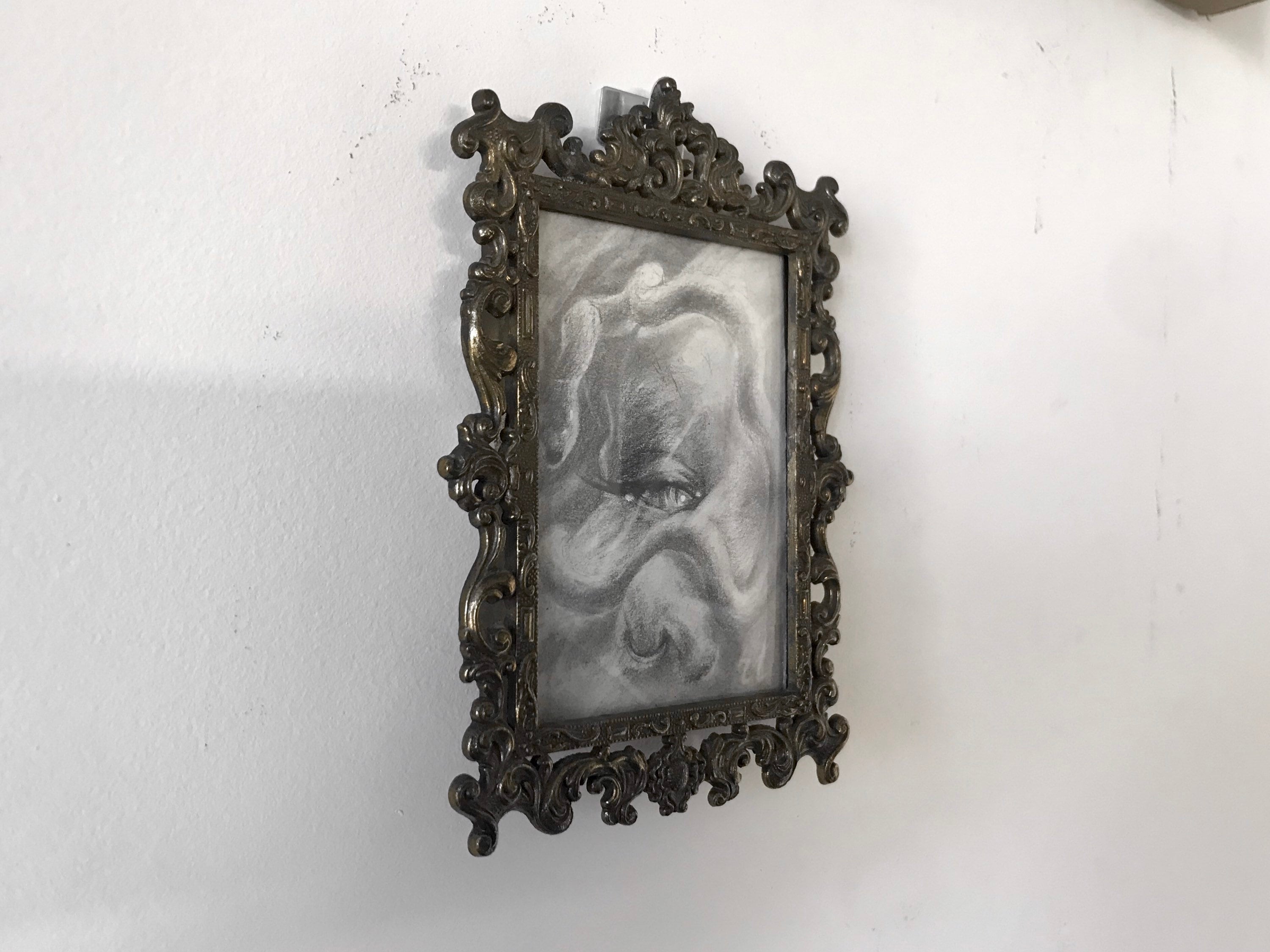 Tethered - Graphite Drawing - Dark Art, Eye - Lizdelphic - Etsy